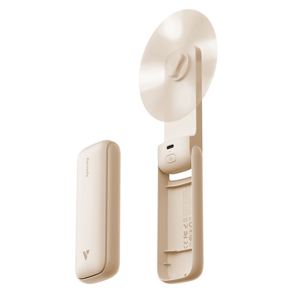 Aecooly Pf01 Katlanabilen Kompakt 3 Kademeli Portatif Soğutucu El Fanı